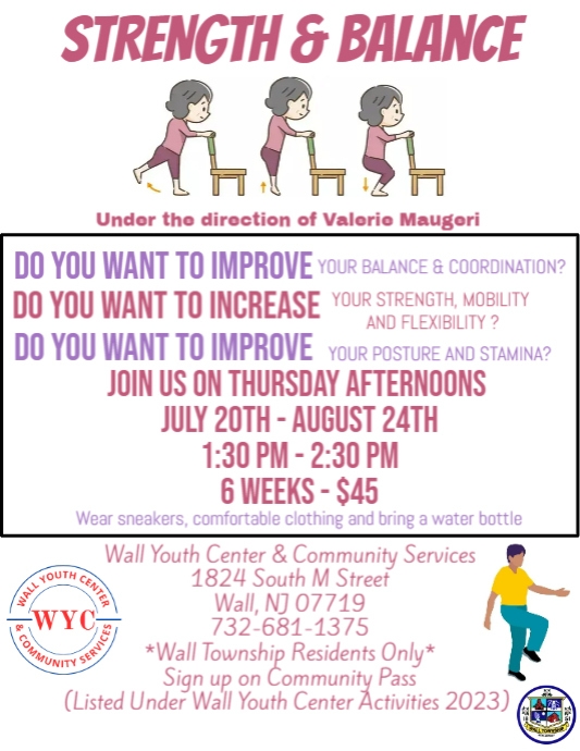 Copy of Strength and Balance Classes (1) | PosterMyWall