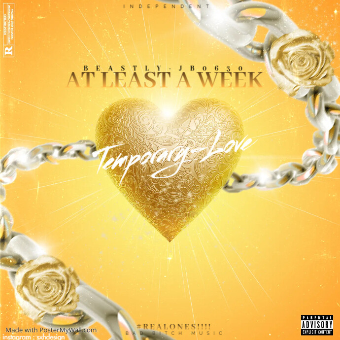 Gold RapCD Album/Mixtape CoverDesign Template | PosterMyWall