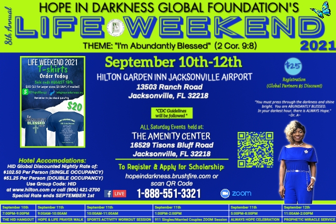 LIFE WEEKEND 2021 | PosterMyWall