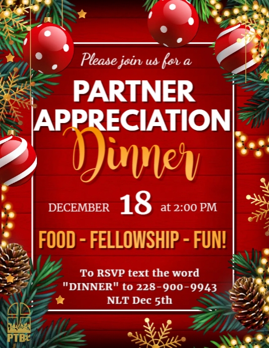 Copy of partner dinner | PosterMyWall