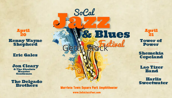 JAZZ FESTIVAL POSTER (5) | PosterMyWall