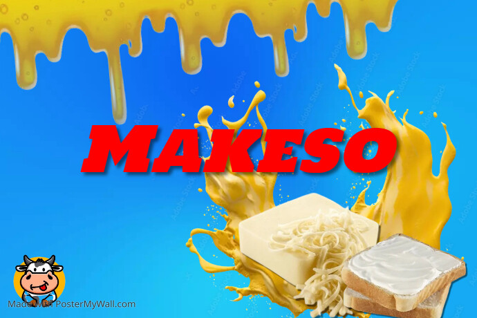 Blue Retail Label | PosterMyWall