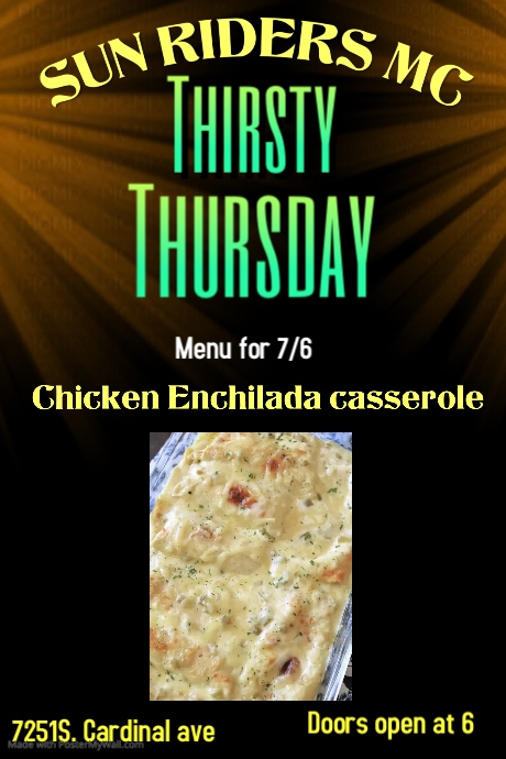 Copy of Thirsty Thursdays | PosterMyWall