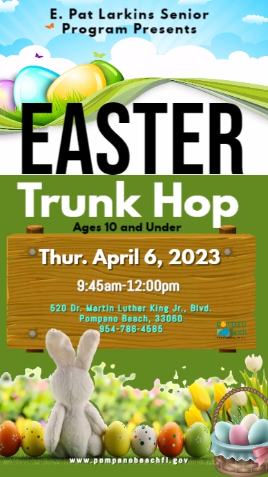 Copy of Easter Trunk Hop Rack Card | PosterMyWall