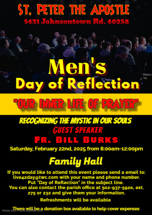 Men's conference | PosterMyWall