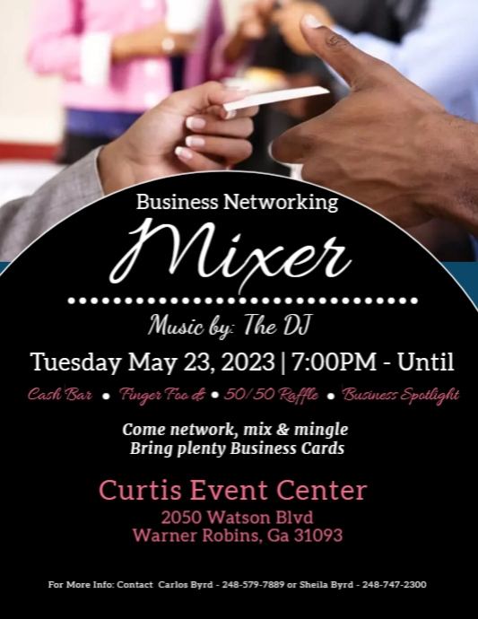 Business Networking Mixer 3 | PosterMyWall
