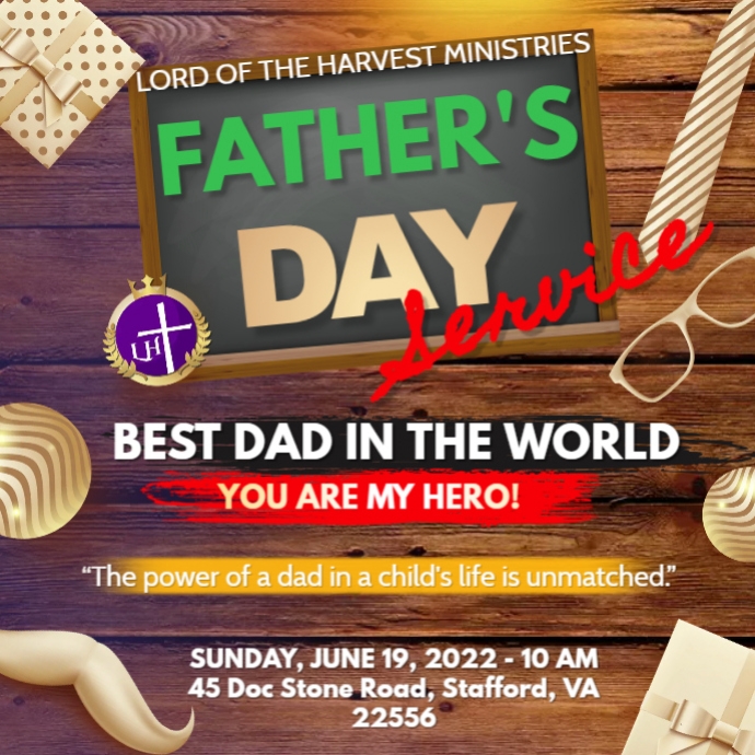 Copy of 2022 Happy Fathers Day IG | PosterMyWall