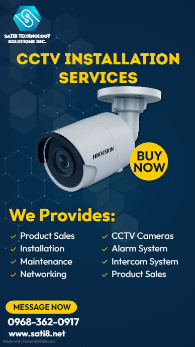CC Camera Service Banner Ad | PosterMyWall