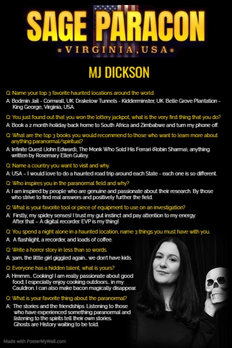 Questionnaire Page - MJ | PosterMyWall