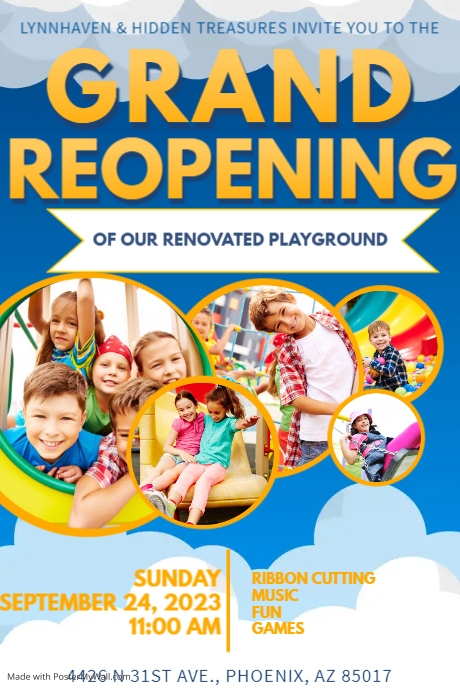 Playground Flyer Design Template | PosterMyWall