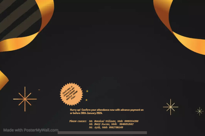 Annual official dinner (3) | PosterMyWall