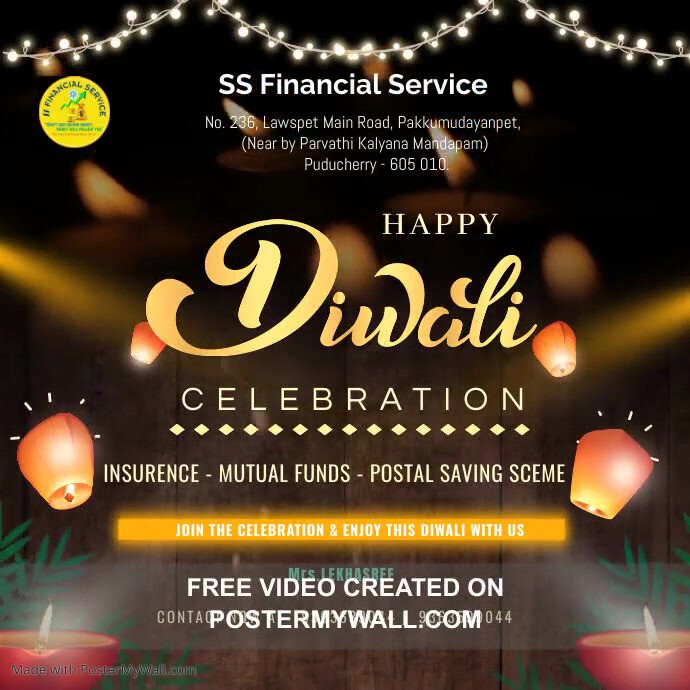 Diwali Celebration Post (1) | PosterMyWall
