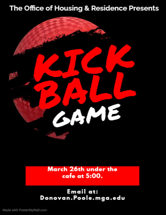 Copy of Kickball Game Flyer Design Template | PosterMyWall