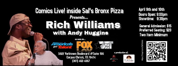 Copy of Williams 4-19/20 flyer | PosterMyWall