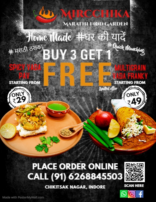 Copy of MIRCCHIKA Special o Flyer | PosterMyWall