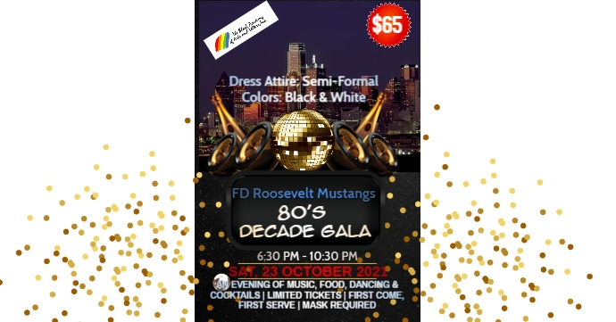 Decade Party Flyer for Eventbrite | PosterMyWall