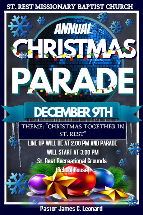 Copy of Christmas Parade | PosterMyWall