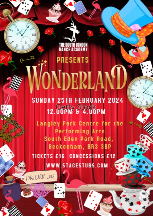 Mad Hatter's Tea Party poster | PosterMyWall