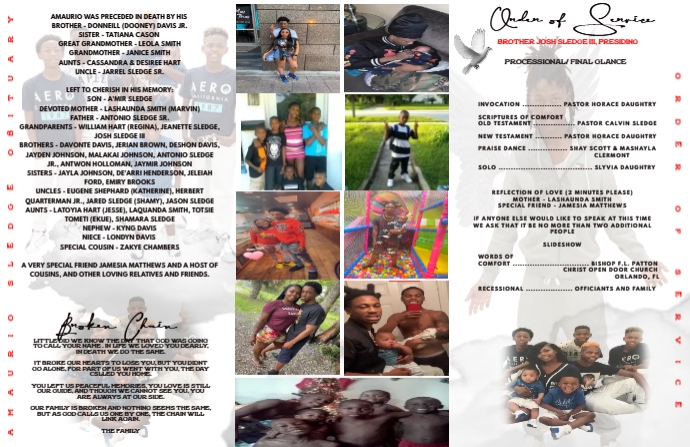 Copy of AMAURIO SLEDGE INSIDE (1) | PosterMyWall