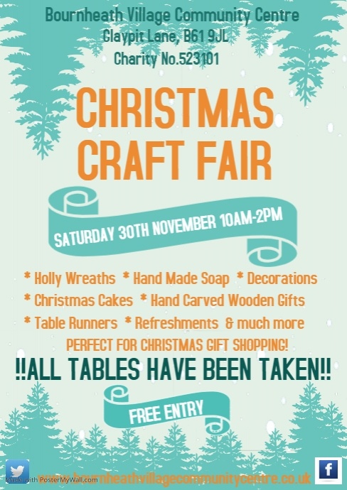 Christmas Craft Fair Poster 2019 | PosterMyWall