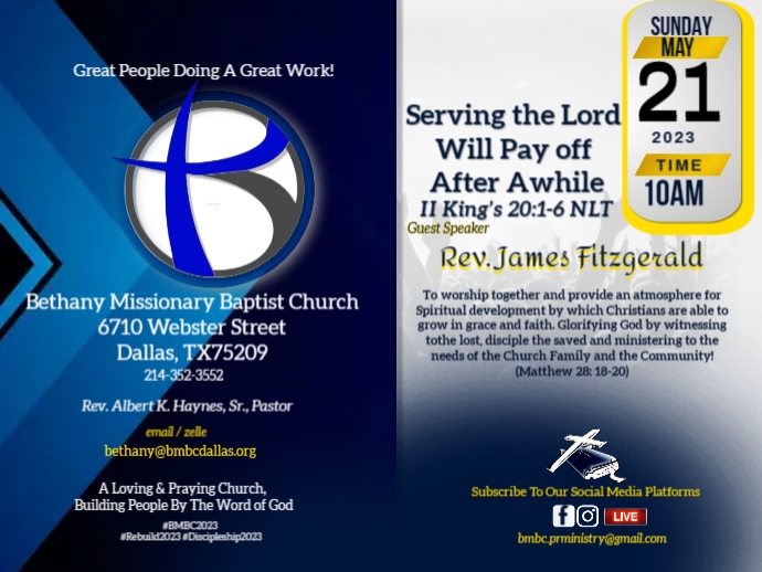 Copy of BMBC Cover Template 2023 (3) | PosterMyWall