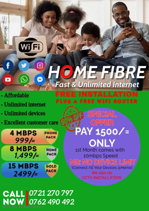 Copy of Internet Provider Flyer | PosterMyWall