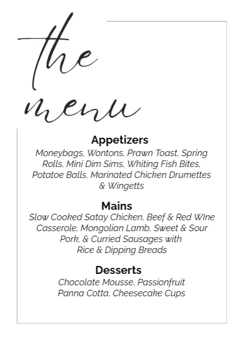 Menus | PosterMyWall