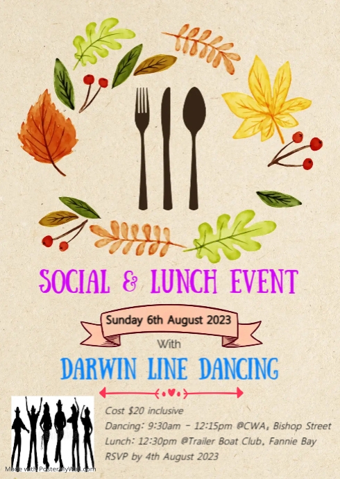 Copy of August 2023 Dance & Lunch 4 | PosterMyWall