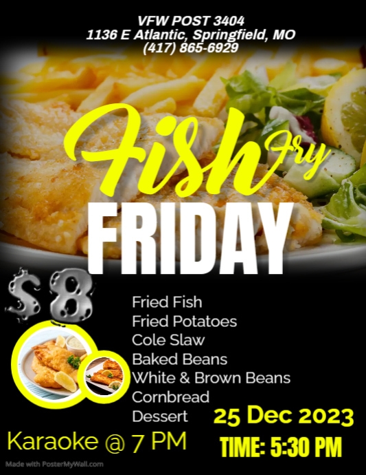fish fry friday | PosterMyWall