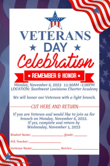 Veterans Day | PosterMyWall