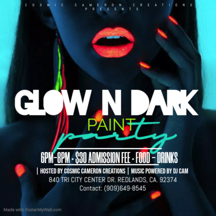 GLOW PARTY | PosterMyWall