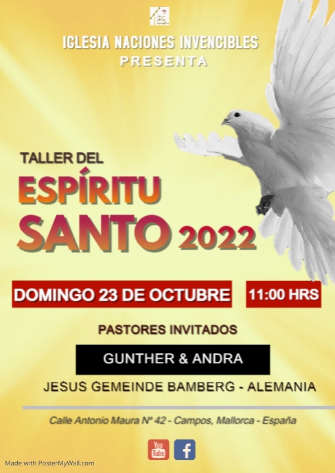 pentecostal sunday flyer template design (1) | PosterMyWall