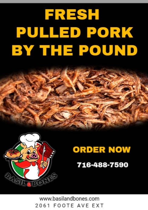 Grilled Fresh Pork | PosterMyWall