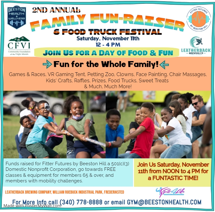 Fitter Futures Food Truck Flyer 2023 | PosterMyWall