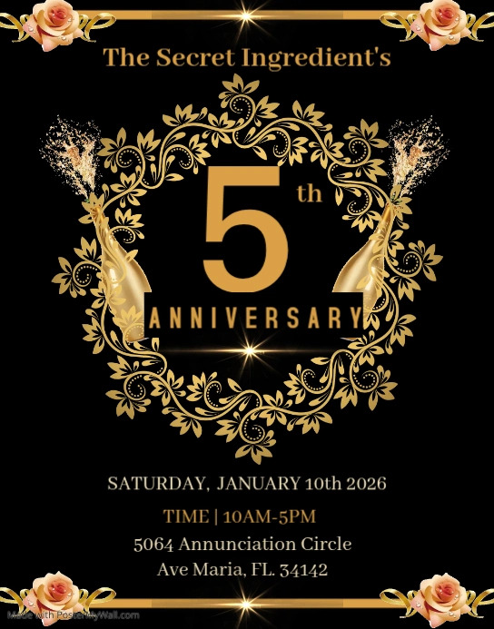 Copy of Anniversary Celebration (1) | PosterMyWall