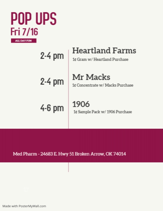 Copy of Copy of Program Events Calendar Flyer | PosterMyWall