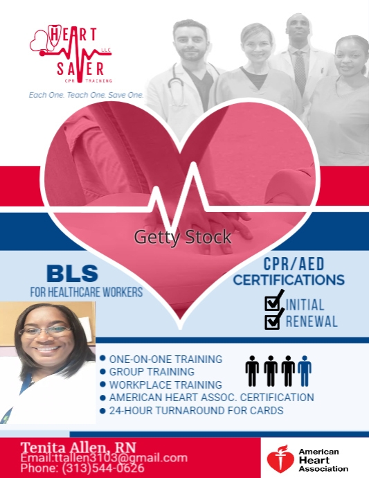 CPR Instructor Flyer | PosterMyWall