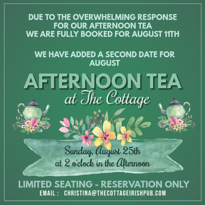 High Tea Poster (1) | PosterMyWall