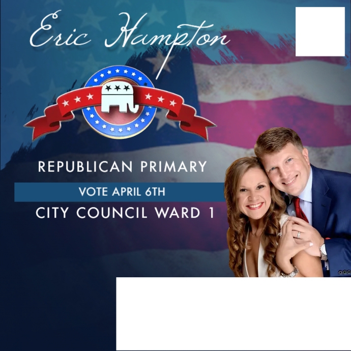 Copy of Blue Modern City Governer Win Instagram Post | PosterMyWall