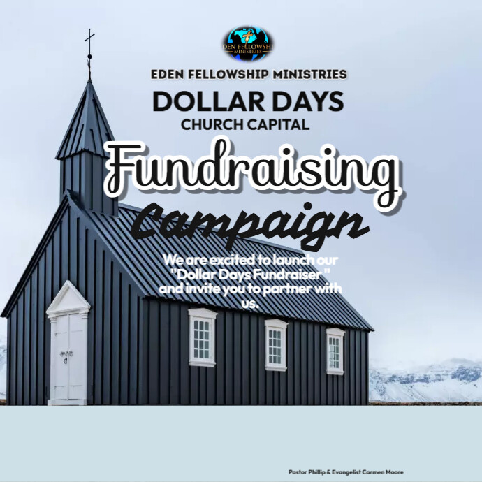 fundraising for church building | PosterMyWall