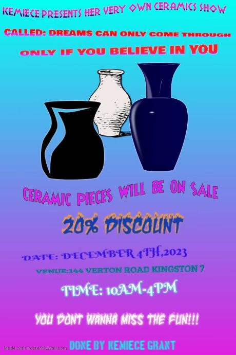 CERAMICS SHOW | PosterMyWall