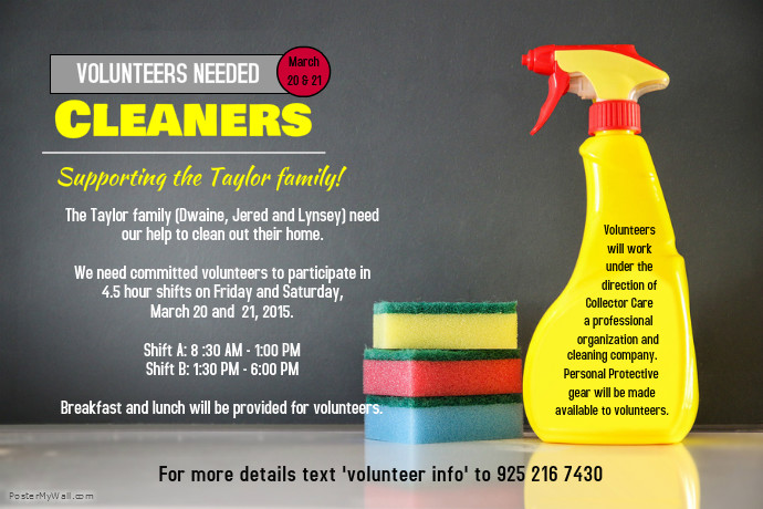 Clean Up Flyer | PosterMyWall