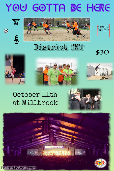 District TNT Poster | PosterMyWall