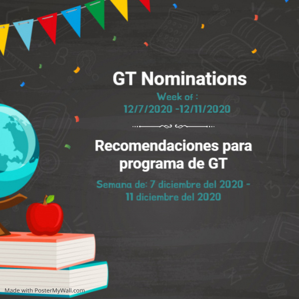 GT Nominations | PosterMyWall