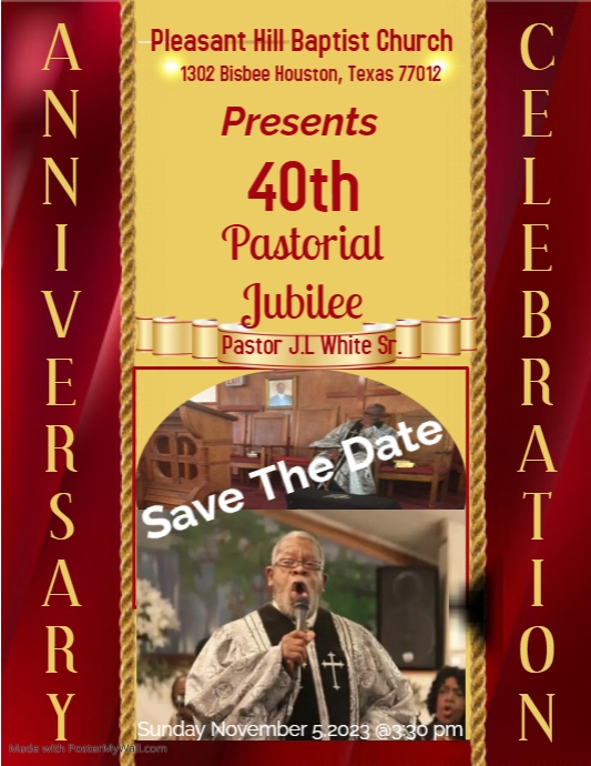 Copy of Pastor Celebration Template | PosterMyWall