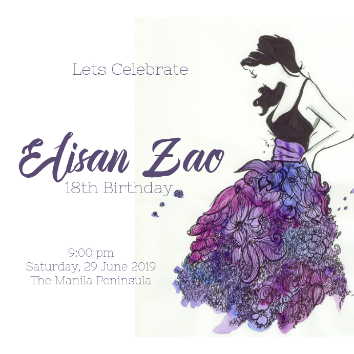 Copy of 03 Birthday (Debut) | PosterMyWall