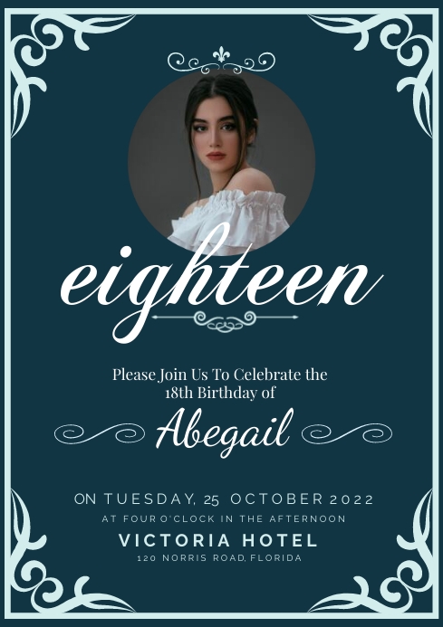 18th Birthday Template | PosterMyWall