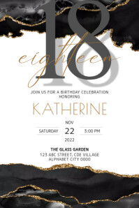 18th Birthday Poster Template | PosterMyWall