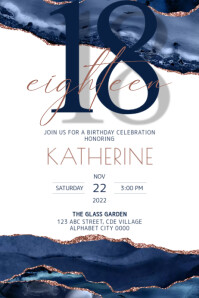 18th Birthday Poster Template | PosterMyWall