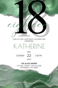 18th Birthday Poster Template | PosterMyWall